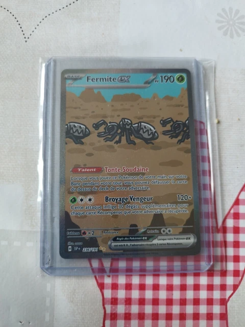 CARTE POKÉMON ÉTINCELLES Déferlantes EV08 Fermite Ex Alt 236/191 Fr 🔥 ...