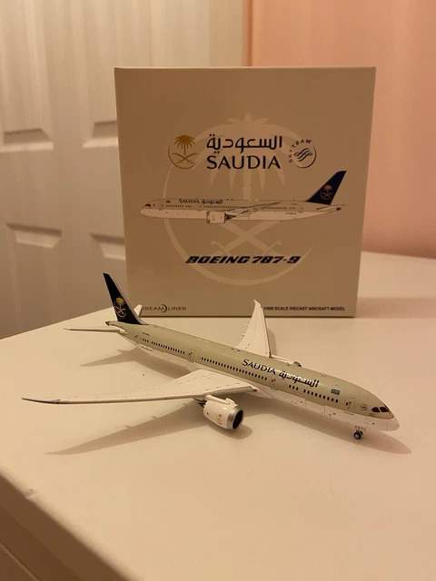 JC WINGS 1:400 scale die cast Saudia Boeing 787 HZ-ARA £35.00 - PicClick UK