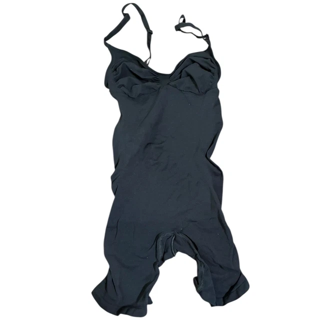 SKIMS SCULPTING BODYSUIT Black Shapewear Full Body Shaper Thong Size XL ...