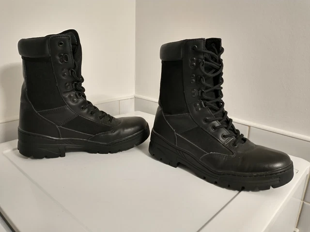 HIGHLANDER BLACK DELTA Boots Military Style Pro-Force. SIZE UK7 £27.99 ...