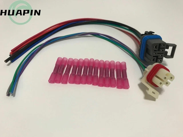 NEUTRAL SAFETY SWITCH Connector 7-PIN & 4-PIN Harness For 4L80E 4L60E ...