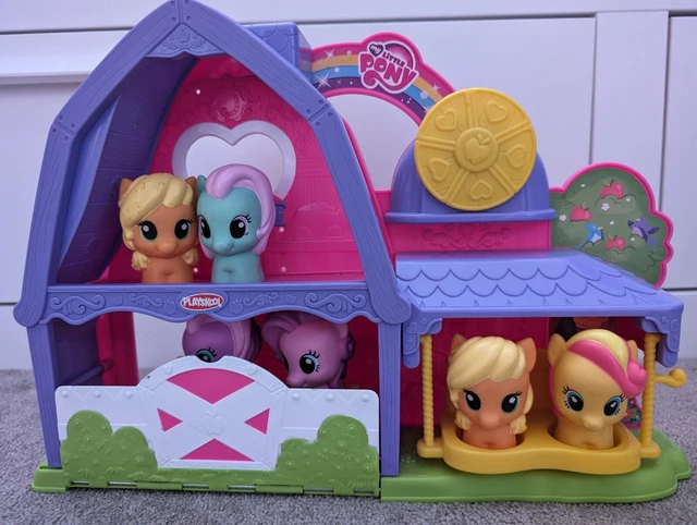 PLAYSKOOL FRIENDS MY Little Pony Applejack Activity Barn - With 6 ...