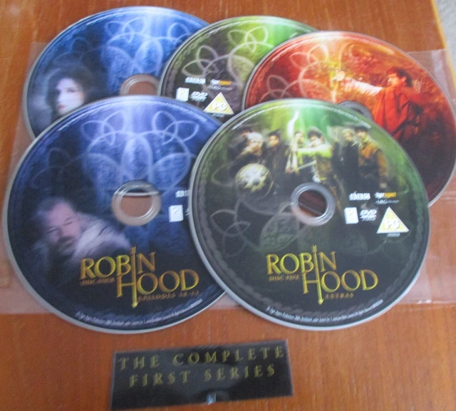 ROBIN HOOD: COMPLETE Series 1 DVD Jonas Armstrong cert PG 5 discs £5.00 ...