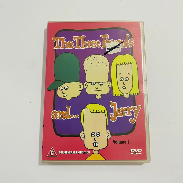 THE THREE FRIENDS And Jerry Volume 1 (DVD, 1998) Animated TV Series R4 ...