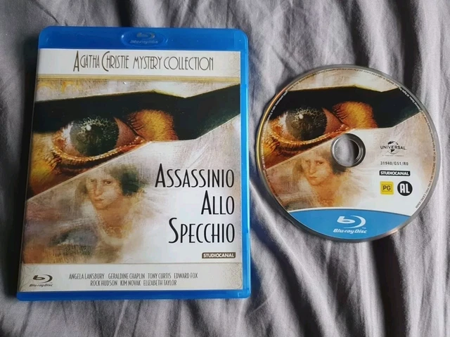 THE MIRROR CRACK'D Blu-ray. Agatha Christie Mystery Collection. Italian ...