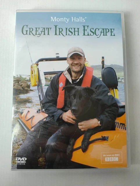 MONTY HALLS' GREAT Irish Escape (2011) Monty Halls 2 discs DVD Region 2 ...