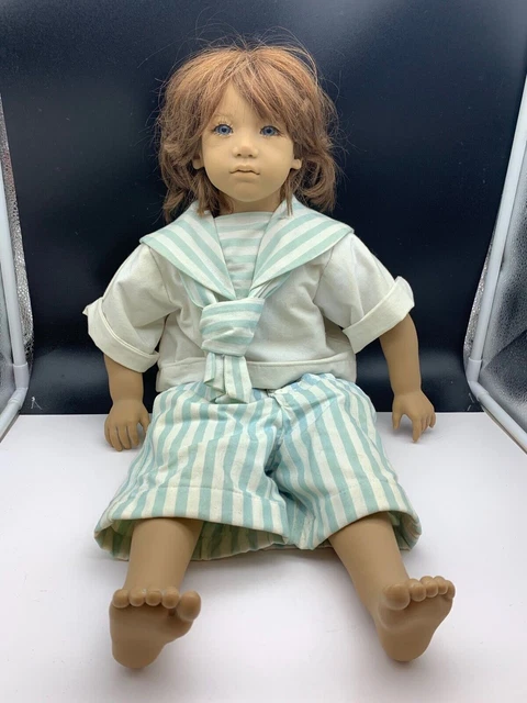 POUPÉE D'ARTISTE ANNETTE Himstedt Enzo 66 cm. en parfait état EUR 73,80 - PicClick FR