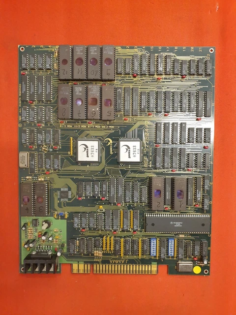 ARCADE JAMMA PCB Biomechanical Toy by Gaelco Conversion working EUR 129 ...