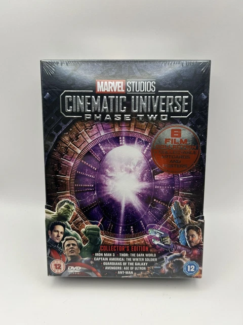 MARVEL STUDIOS COLLECTOR'S Edition Box Set - Phase 2 (DVD, 2017) EUR 23 ...