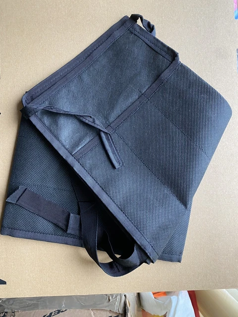 3 PIECE REPLACEMENT Woven Cloth Fishing Rod Bags For Match Feeder ...