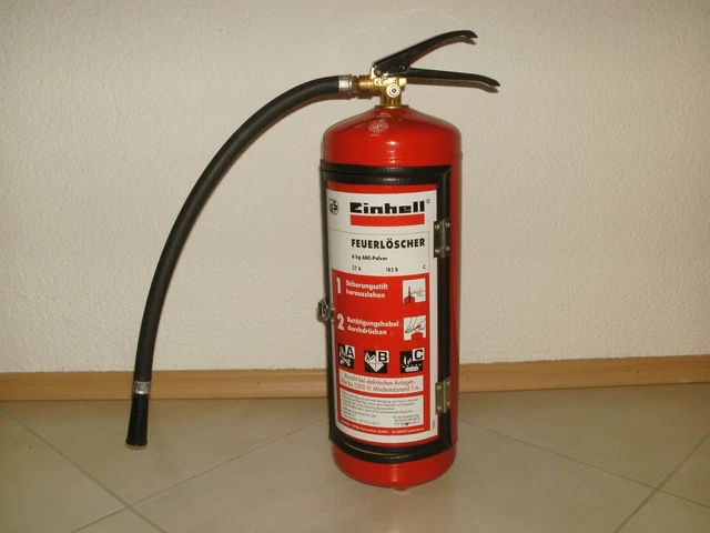 FEUERLÖSCHER - MINIBAR / Umbau aus ehemaligem Einhell 6kg-Löscher - Unikat EUR 65,00 - PicClick DE