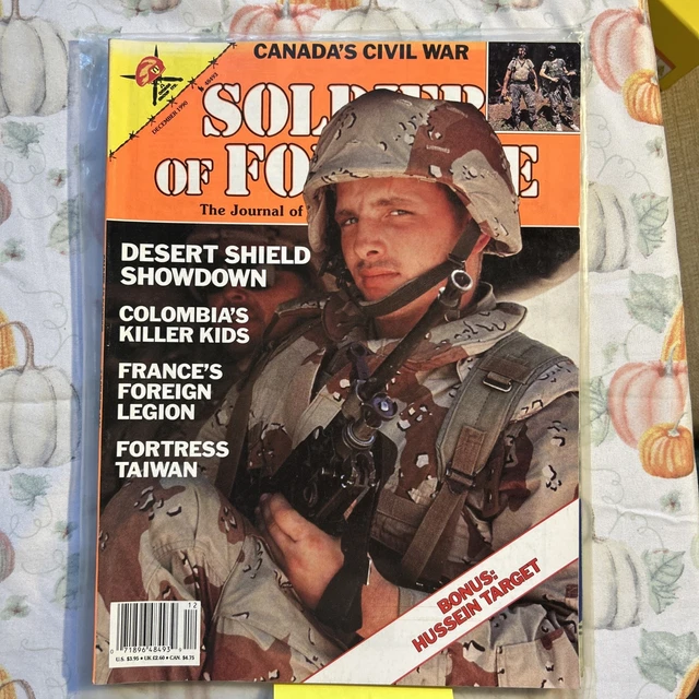 SOLDIER OF FORTUNE Magazine December 1990 French Foreign Legion Canada ...