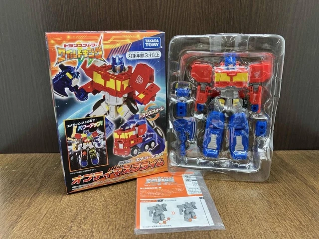 TAKARA TOMY TRANSFORMERS Energy Master Optimus Prime Wild King WKM 01 ...