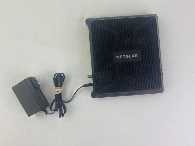 NETGEAR NIGHTHAWK AC1900 Wi-Fi Cable Modem Router C7000 NO BASE Tested ...