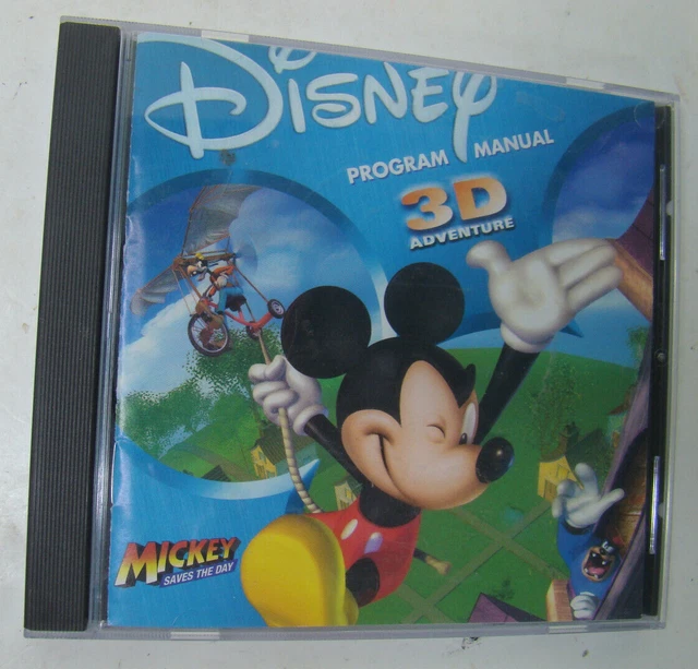DISNEY'S MICKEY SAVES the Day 3D Adventure Windows CD-ROM Computer Game Win 98 £5.83 - PicClick UK