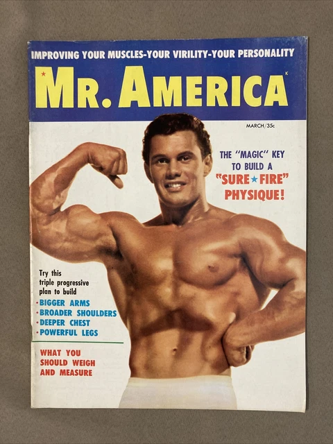 MR. AMERICA BODYBUILDING Muscle Fitness Magazine / Jack Delinger / 03 ...