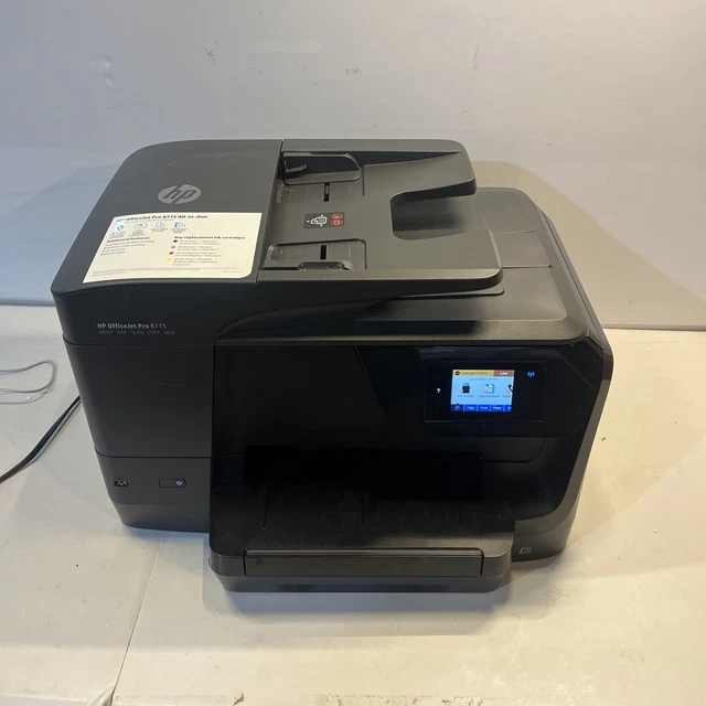 HP OFFICEJET PRO 8715 All-in-one Printer - Black $171.99 - PicClick CA