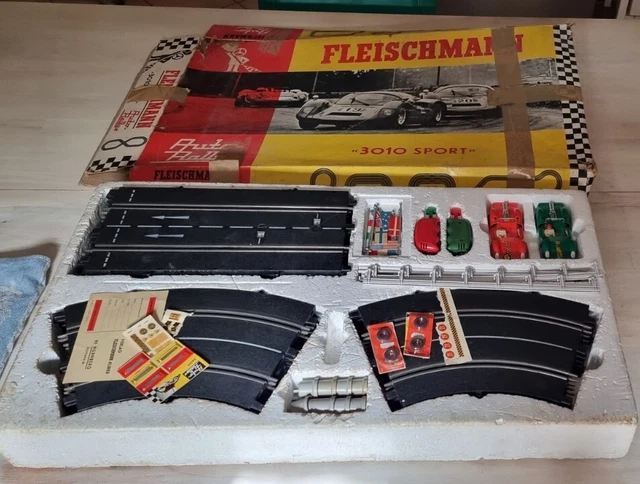 RARE FLEISCHMANN COFFRET Auto Rallye Slot Car 3010 Sport EUR 130,00 - PicClick FR