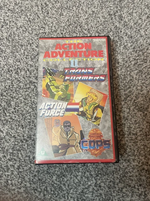 VHS ACTION ADVENTURE Collection 2 Transformers COPS Action Force Vintage 1989 £5.00 - PicClick UK