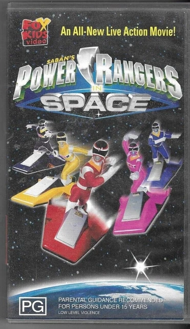 POWER RANGERS - SPACE (Pal Vhs Video) near new $23.65 - PicClick AU