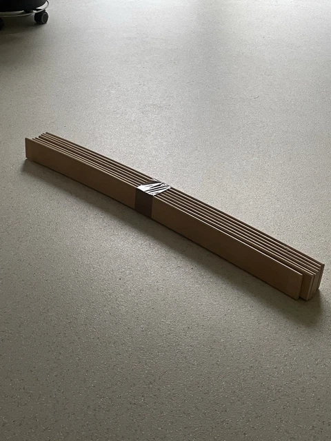 WOODEN BED SLATS king size x 32 £28.78 - PicClick UK