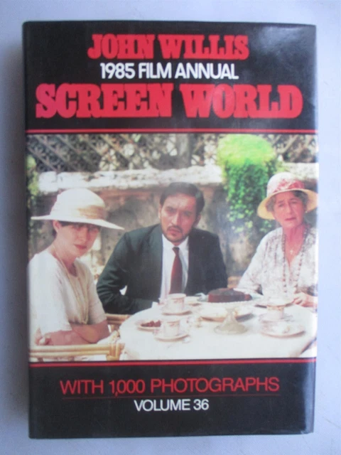 JOHN WILLIS' SCREEN World Annual Movie Review - Volume 36 1985 - Couverture rigide, DJ EUR 14,76 ...