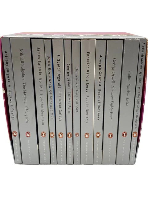 PENGUIN BANNED BOOKS Collection Modern Classics Box Set of 12 £5.99 ...