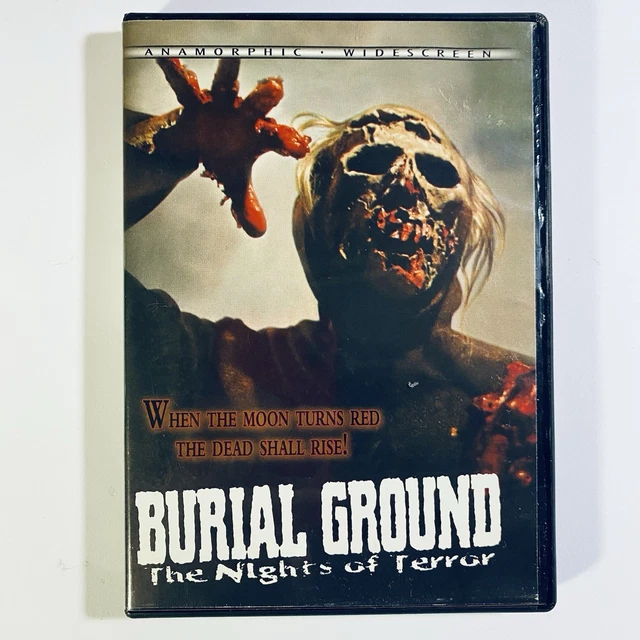 BURIAL GROUND THE Night of Terror Dvd Horror Region 1 NTSC Free Postage ...
