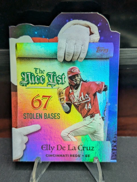 2025 TOPPS HOLIDAY🎄THE NICE LIST🎄#MNL-7 Elly De La Cruz - Cincinnati ...