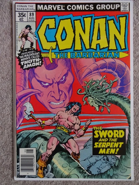 CONAN THE BARBARIAN Vol.1 No. 89 August 1978 (Very Fine+) EUR 4,78 ...