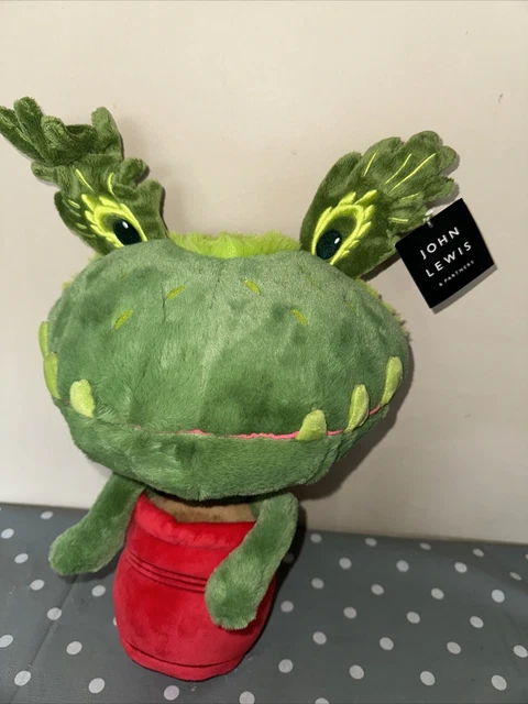 JOHN LEWIS SNAPPER Plush Xmas Advert Soft Cuddly Toy 2023 Venus Fly ...
