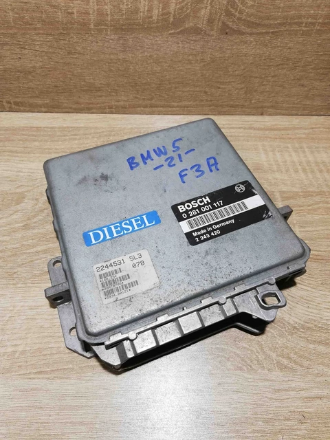 BMW 5 SÉRIE E34 0281001117 2243420 Moteur ECU Module Unité Bosch EUR ...