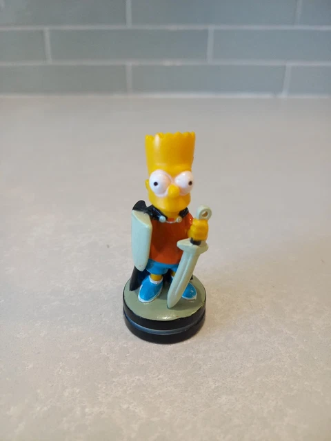 THE SIMPSONS 3D Chess Set Replacement Piece Bart Simpson Black Bishop ...