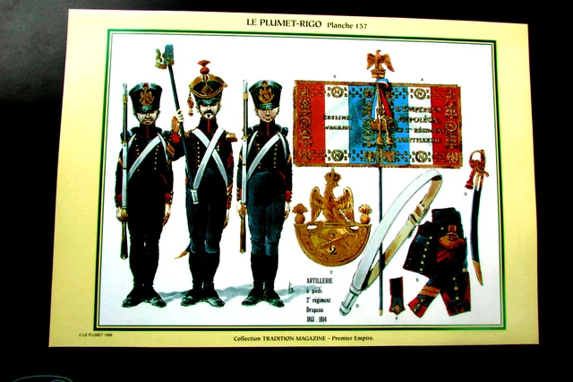 PLANCHE &LE PLUMET-RIGO& -Uniformes des Armées Napoléoniennes EUR 1,00 ...