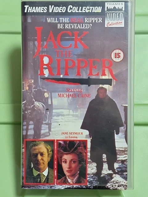 JACK THE RIPPER Vhs Michael Caine Jane Seymour Watched Works Great. EUR ...