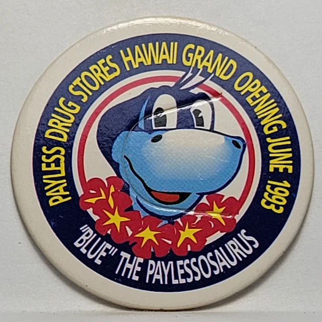VINTAGE POG / Milk Cap * Payless Drug Stores Hawaii * White * Bin161 $0 ...