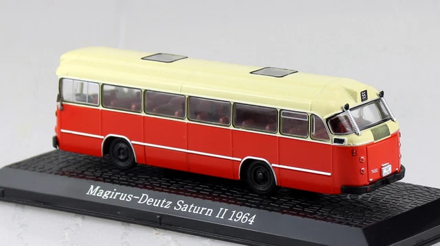 MAGIRUS DEUTZ SATURN II Bus 1964 Atlas Bus Collection 1:72 Modellauto ...
