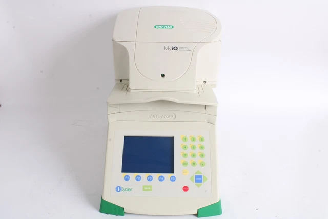 BIO RAD ICYCLER Thermal Cycler 582BR W/Optique Module Et Iq 5 Optique ...