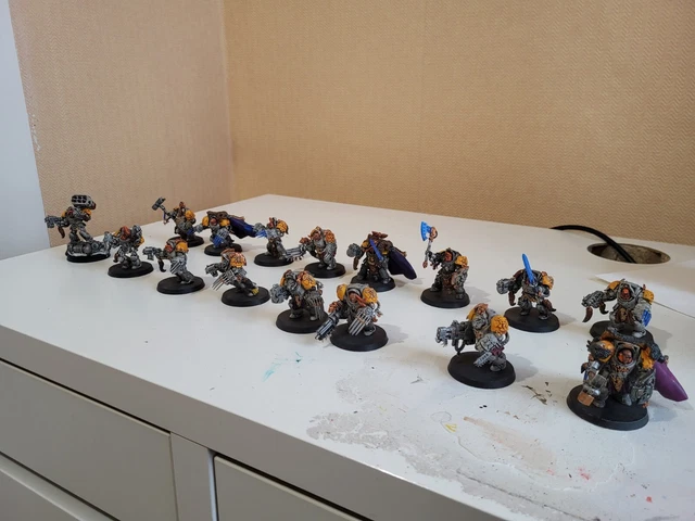 SPACE WOLVES WOLF Guard Terminators x 16 Warhammer 40k EUR 80,00 ...