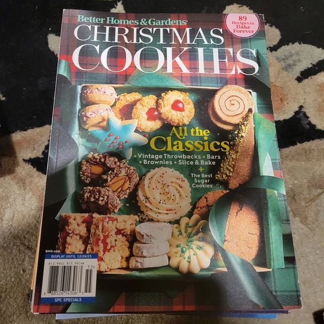 CHRISTMAS COOKIES: BETTER Homes & Gardens Magazine 2025 ~ 89 Recipes ...
