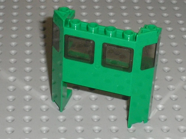 LEGO TRAIN GREEN Train Front ref 2924 / Set 7898 Cargo Train Deluxe $12 ...