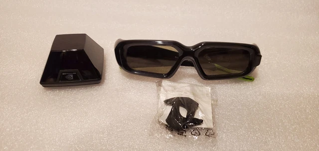 NVIDIA GEFORCE 3D Vision Wireless Stereoscopic Kit - Ver1 - EXCELLENT ...