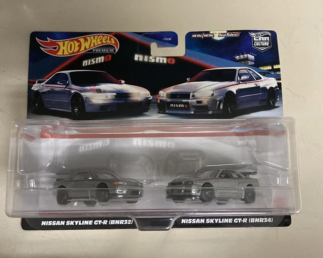 HOT WHEELS 2022 Nissan Skyline Gt-R R32 And Gt-R R34 Target Exclusive 2 ...