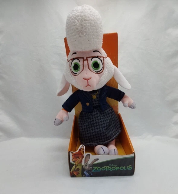 DISNEY ZOOTROPOLIS ASSISTANT Mayor Bellwether Plush Toy in Original Box ...