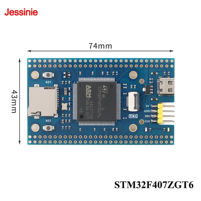 STM32F407ZGT6 M4 CORE ARM Learning System Development Board Module ...