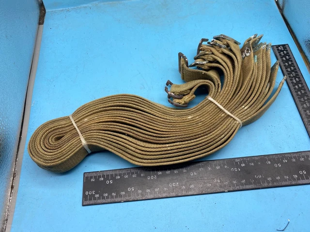 ORIGINAL WW2 BRITISH Army Pack of Canvas 37 Pattern Straps £20.00 ...