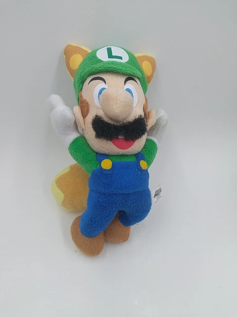 SUPER MARIO BROS.9'' Flying Fox Luigi Raccoon Plush Doll Figure Toy £10 ...