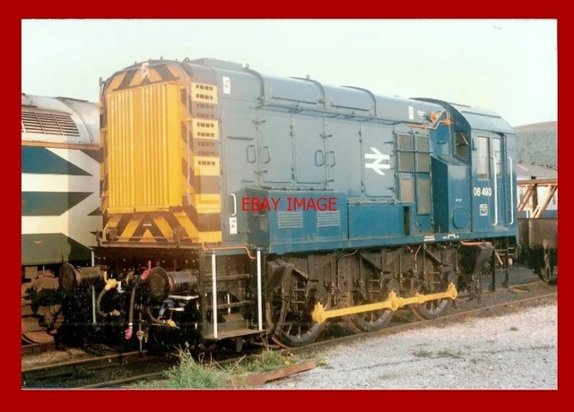 PHOTO BR Class 08 Shunter Loco No 08493 £1.65 - PicClick UK