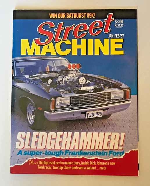 STREET MACHINE JAN-FEB 1987 Car Magazine Centerfold Inside $45.00 ...