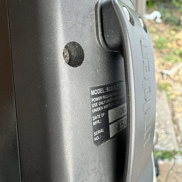 ESCÁNER DE RADIO portátil programable Uniden BEARCAT BC80XLT 50 canales ...